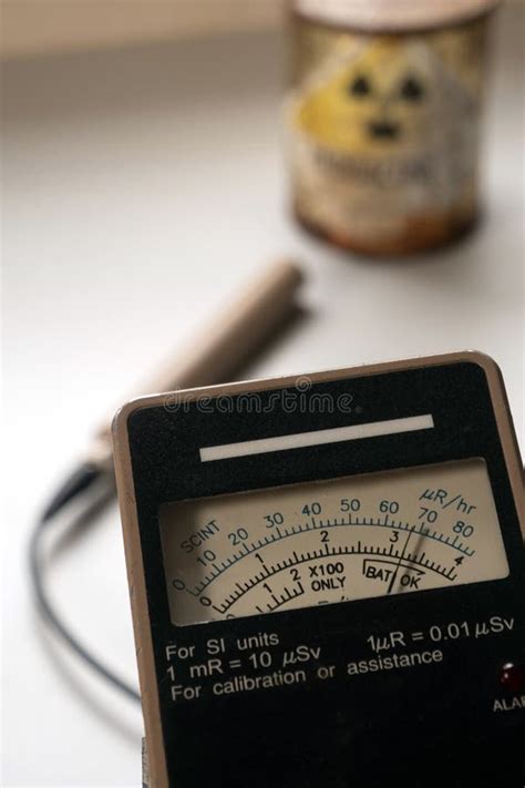 Radiation Measurement With Radiation Survey Meter Stock Photo Image Of Detector Survey