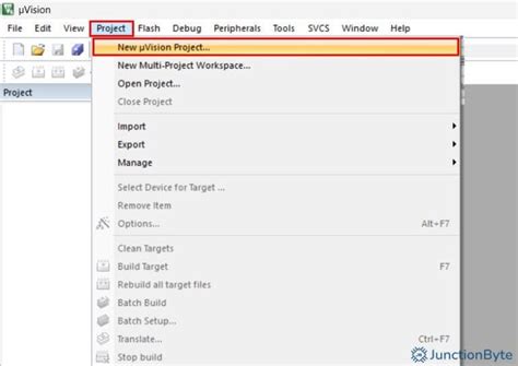 How To Program 8051 Microcontroller In Keil µvision Junctionbyte
