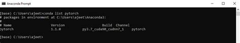 Installation De Pytorch Comment Installer Pytorch Tutoriel Pytorch