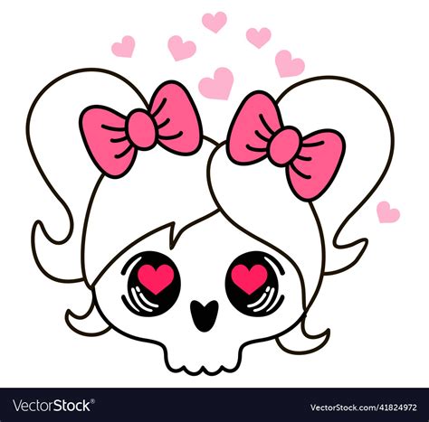 Cute Skull And Crossbones Bow