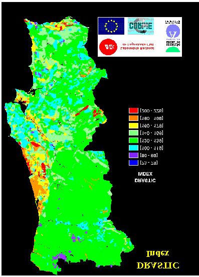 Drastic Groundwater Vulnerability Mapping Of Mainland Portugal Download Scientific Diagram