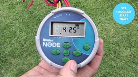 Hunter Node 1 Station Battery Operated Controller W Pgv 101 G Valve