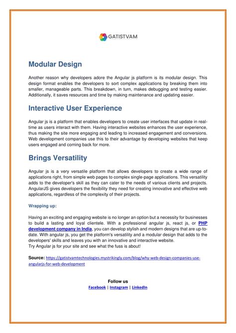 Ppt Why Web Design Companies Use Angularjs For Web Development Powerpoint Presentation Id