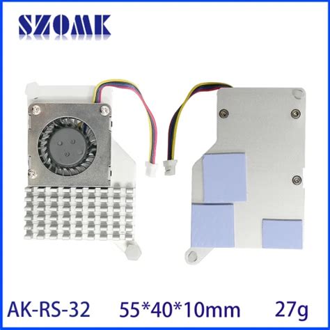 55 40 10mm Raspberry Pi 5 Official Original Radiator Temperature Controlled Blower Fan Heat Sink