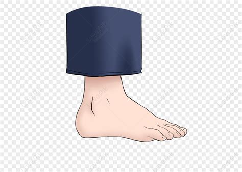 卡通人體腳掌人體器官卡通腳側面psd圖案素材免費下載，可愛卡通圖片，尺寸4961 × 3543px Lovepik