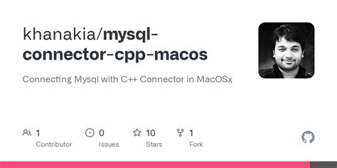 Github Khanakia Mysql Connector Cpp Macos Connecting Mysql With C Connector In Macosx