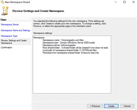 How To Set Up Dfs Namespaces In Windows Server 2016 Cr Tech
