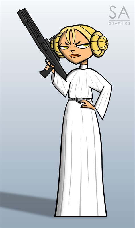 Bridgette As Princess Leia Organa By Jared1994 On Deviantart