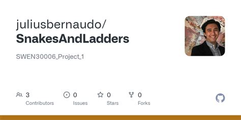 Github Juliusbernaudo Snakesandladders Swen Project