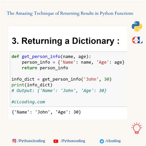 The Amazing Technique Of Returning Results In Python Functions R