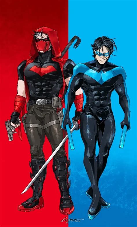 Jason Todd And Dick Grayson