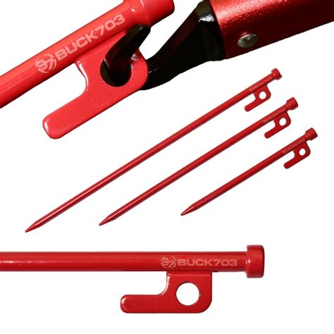캠핑용품 컬러 단조팩 20cm30cm40cm 텐트타프캠핑용품 설치 필수품 폴대 고정 스트링스토퍼 티몬