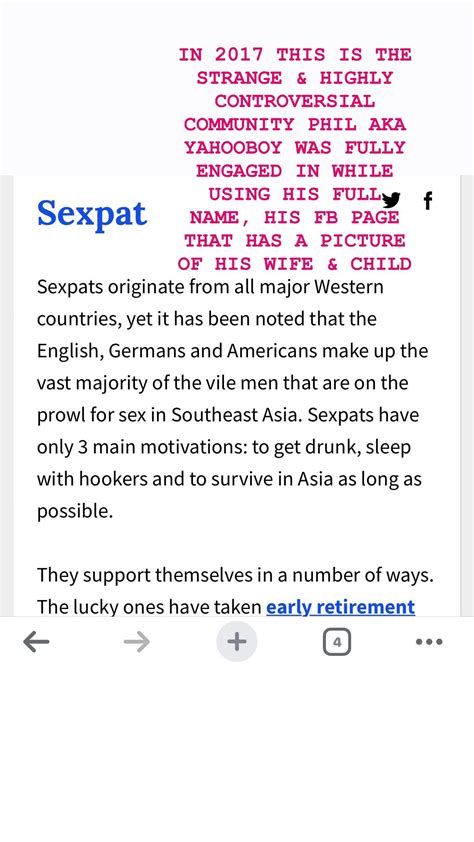 Sexpat Phil In 2017 You Shared All Your Personal Info With These