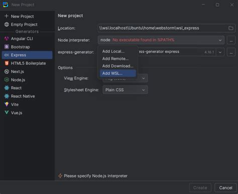 Wsl Webstorm Documentation