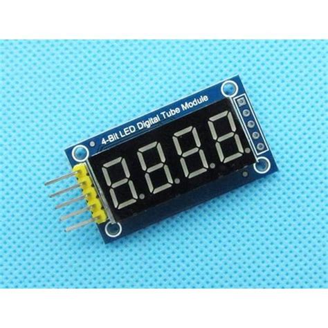 Jual 74hc595 4 Digit 7 Seven Segment Display Module For Arduino Atmega Kota Padang