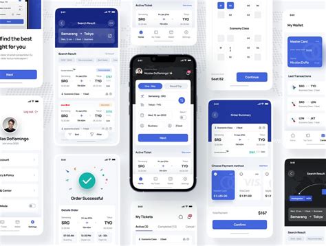 航班预订app应用 Ui 设计套件模板 Highfly 25学堂 航班预订app应用 Ui 设计套件模板 Highfly 25学堂