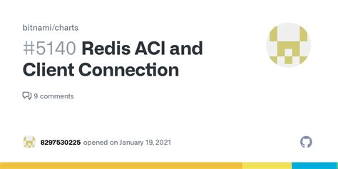 redis acl and client connection · issue 5140 · bitnami charts · github