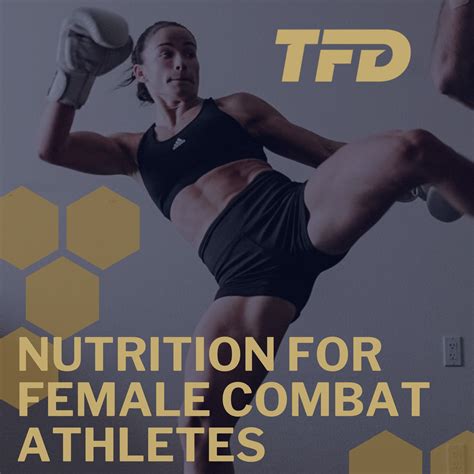 Nutrition For Female Combat Athletes Tfd