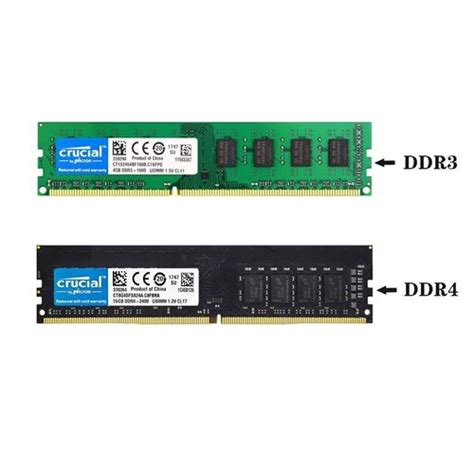 Crucial Ddr3 Ddr4 8gb 4gb 16gb 1333 1600mhz Desktop Memory 2666 3200mhz Dimm Ebay
