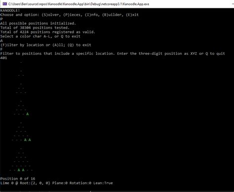 Kanoodle Extreme Solver User Guide Benelderkanoodle Github Wiki
