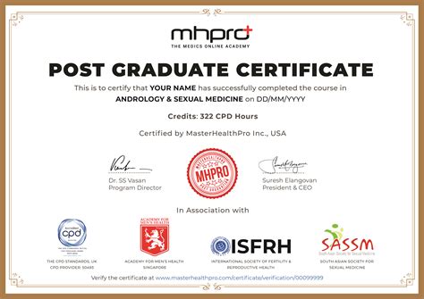 Pg In Andrology And Sexual Medicine Masterhealthpro