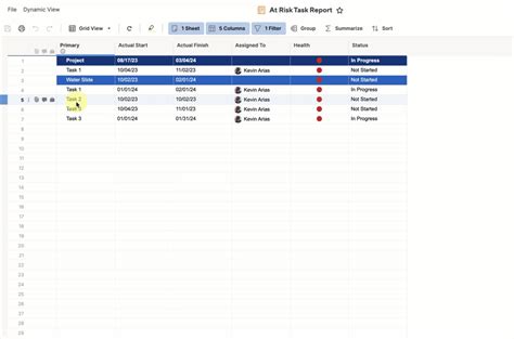 create a sheet summary report smartsheet learning center