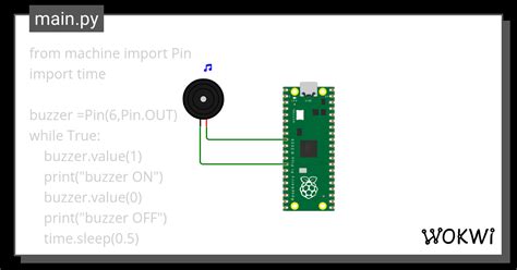 Buzzer Wokwi Esp32 Stm32 Arduino Simulator