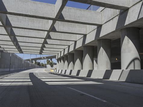 Concrete Structures Underpass In Los Angeles Usa Hdri Maps And