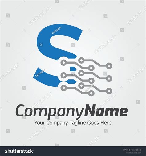 Programming Code Computer Monitor Logo Template Stock Vector Royalty