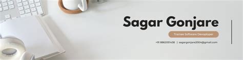Sagar Gonjare Trainee Software Devoploper Pradisys Technologies Linkedin