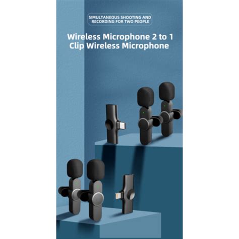China 24ghz Wireless Lavalier Microphone System For Dslr Cameras
