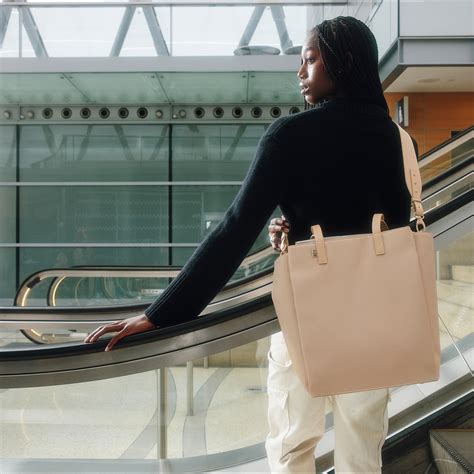 BÉis The Commuter Tote In Beige Beige Commuter Tote For Work