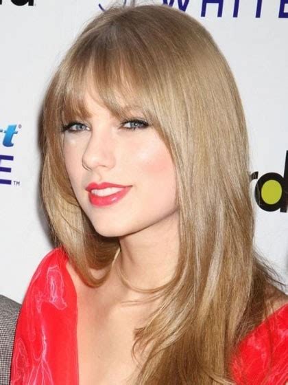 Blonde Taylor Swift Lange Gerade Synthetische Perücke Schwarz Perücken De