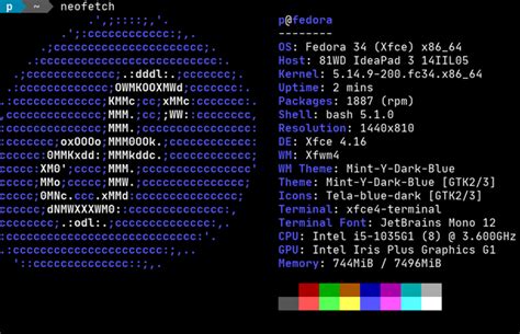 Neofetch Update Has The New Fedora Logo Finally R Fedora