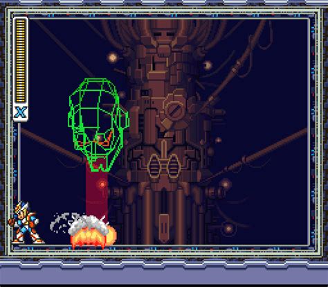 Rockman X2 Boss 18西克瑪病毒sigma Virus Rmmh洛克人回憶之館