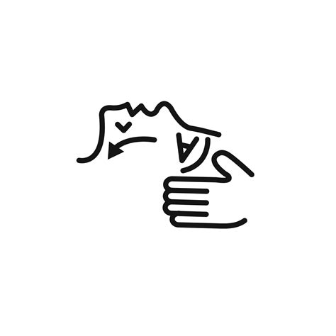 Face Massage Icon Logo Sign Outline 47567363 Vector Art At Vecteezy