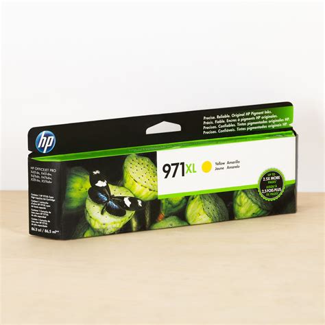 Hp Officejet Pro X Dw Yellow Ink Cartridge Pages