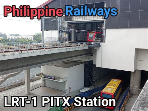 Lrt 1 Pitx Station Ang Isa Sa 5 New Philippine Railways