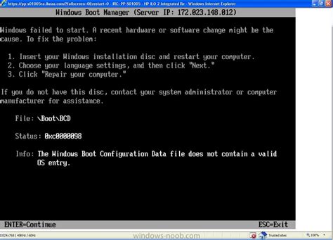 Pxe Or Wds Issue Troubleshooting Tools Hints And Tips Windows Noob Com