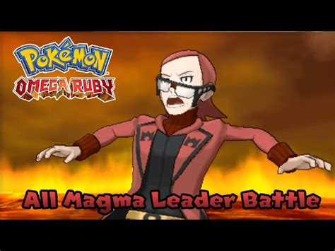 Maxie Pokemon Omega Ruby