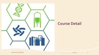 Lecture Overview Of Bioprocess Engineering Pdf