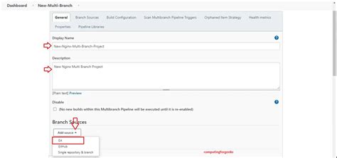 How To Use Multi Branch Pipeline In Jenkins Computingforgeeks