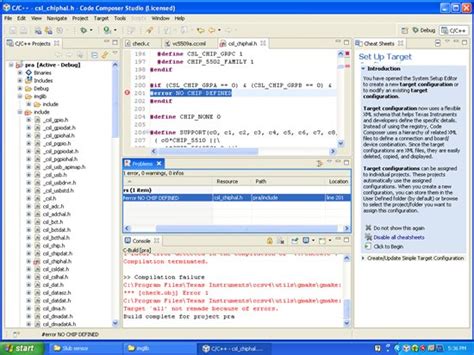 Linking Library File To CCS V Code Composer Studio Forum Code Composer Studio TI E E