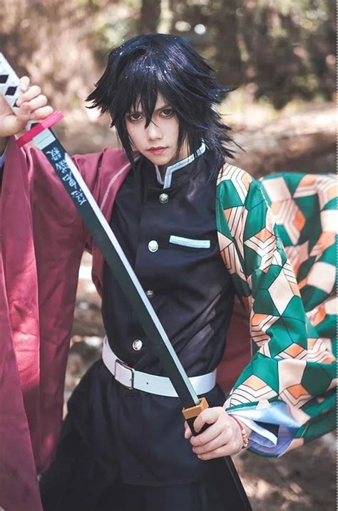 Kcysta Demon Slayer Cosplay Tomioka Giyuu Kimono Costume India Ubuy