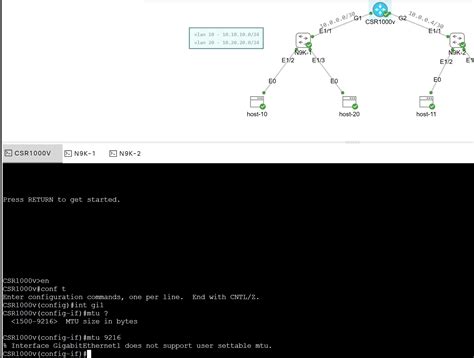 Cml2 Csr1000v Does Not Support User Settable Mtu Cisco Community