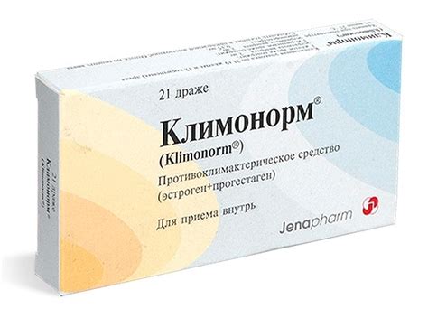 Климонорм драже N21 Йенафарм Германия по цене 1571 руб в 1 аптеке Москвы