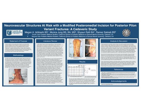 Neurovascular Structures At Risk With A Modified Posteromedial Incision