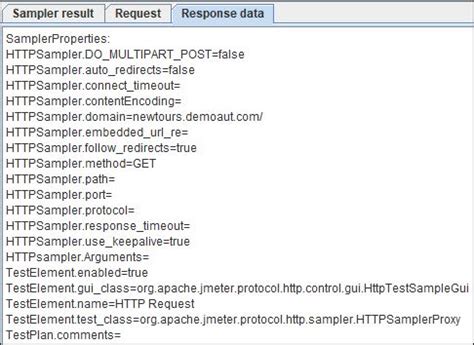 JMeter Debug PostProcessor Example Use