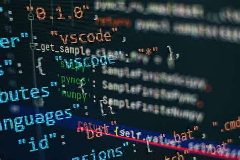 Premium Photo Website Html Code On The Laptop Display Closeup Photo Information Technology