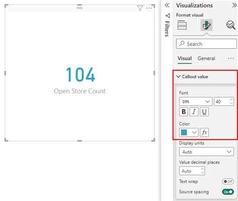 Card Visualizations Large Number Tiles Power BI Microsoft Learn